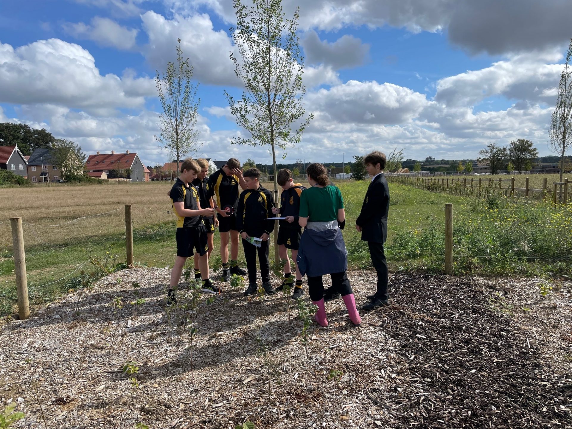 Science day held at St James’ Park’s new Tiny Forest | St James' Park